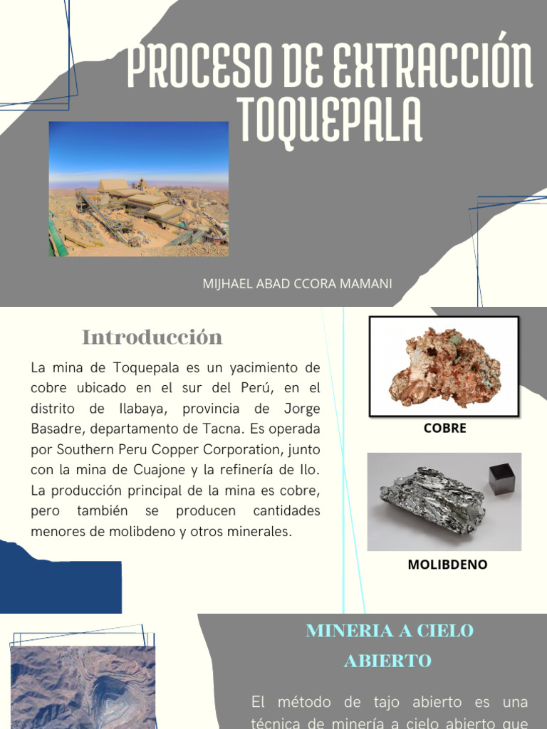Toquepala | PDF | Minería | Cobre