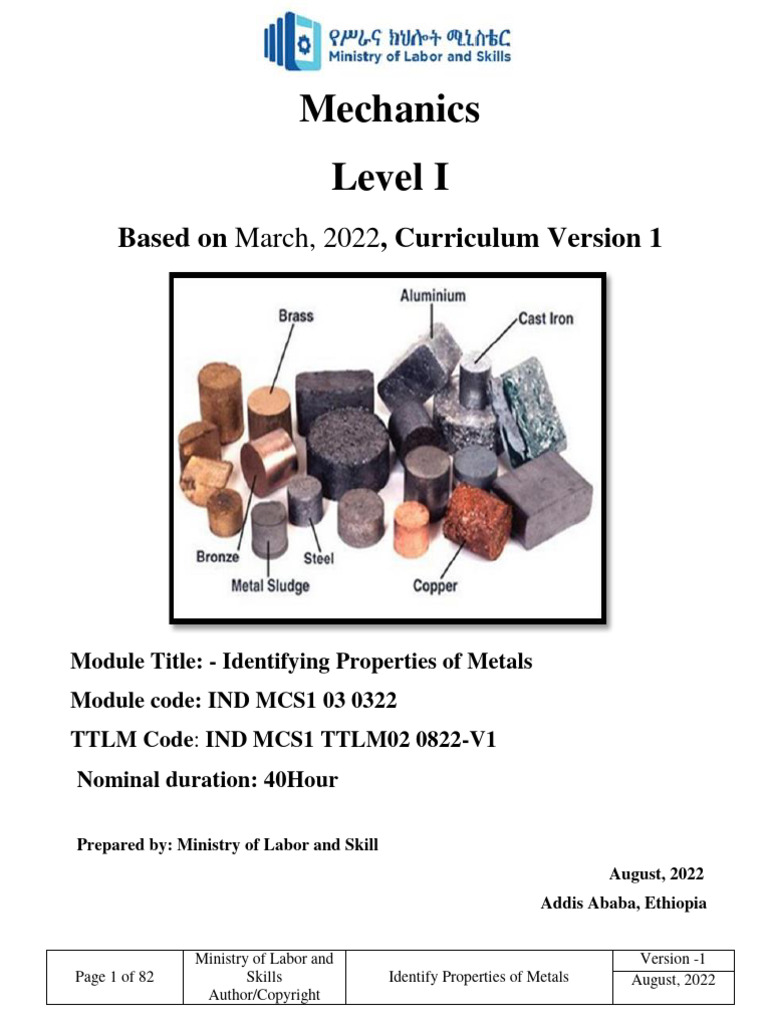 M03 Properties of Materials | PDF | Cast Iron | Steel