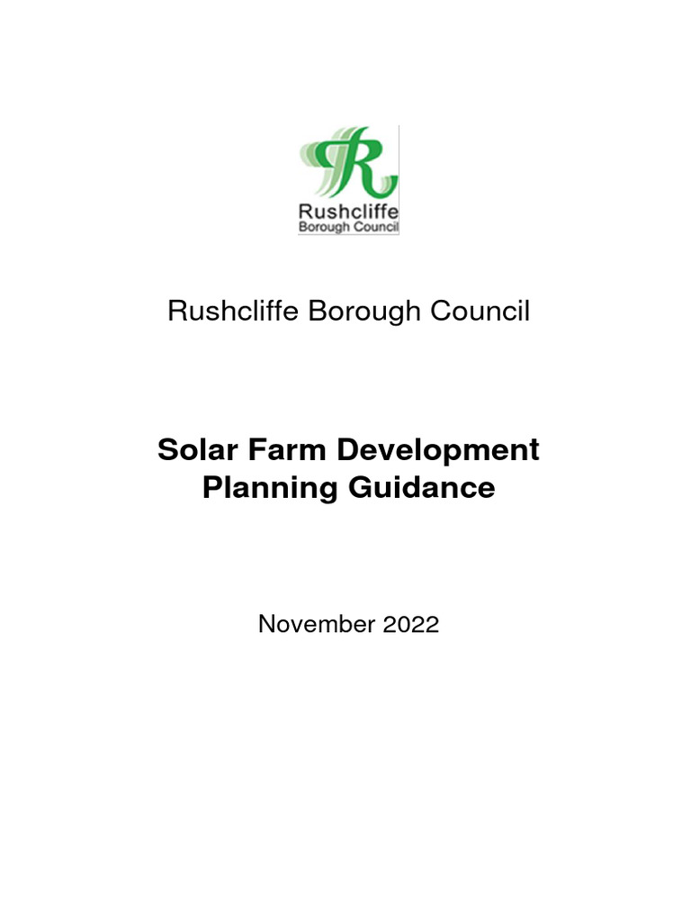 Solar Farm Guide Nov 2022 | PDF | Renewable Energy | Electrical Grid