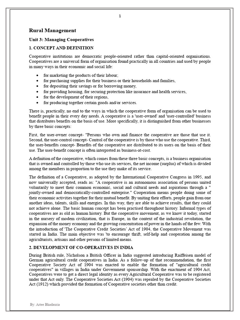 RM Unit3 | PDF | Cooperative | Information And Communications Technology