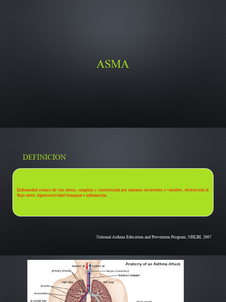 Asma 1 | Descargar gratis PDF | Asma | Inflamación