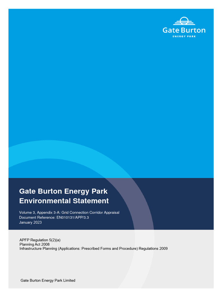 Grid Connection Corridor Appraisal Report | PDF