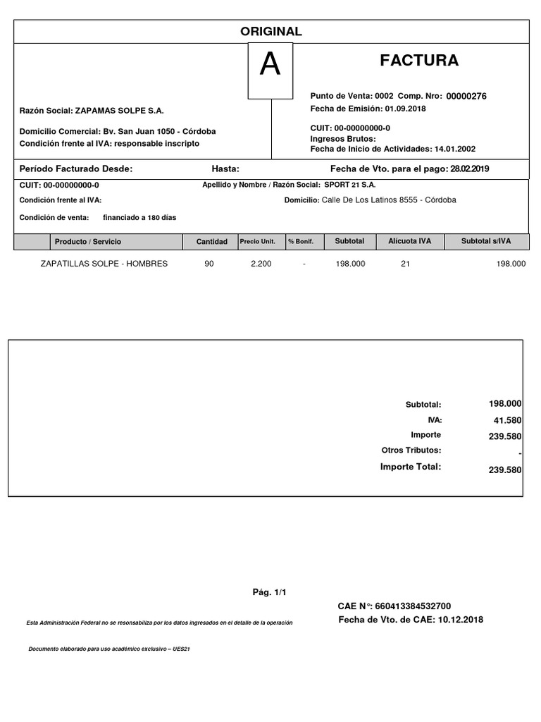 Facturaci C 3 B 3 N | PDF | Economias