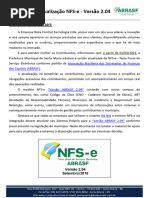 Guia de Emissão de NFS-e no GissOnline | PDF | Senha | Recibo