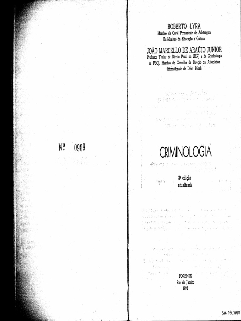 Tobias Barreto - A Reforma Do Homem Pelo Homem - In. Roberto Lyra e ...