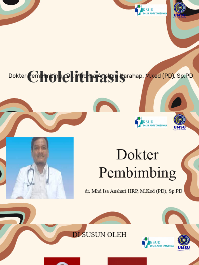 Penyuluhan "CHOLELITHIASIS" | PDF | Sains & Matematika | Gaya Hidup
