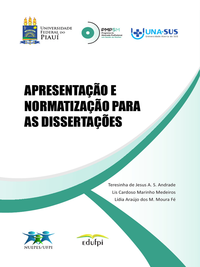 Ebook Apresent Normat Dissertacoes | PDF | Remédio | Pós-graduação
