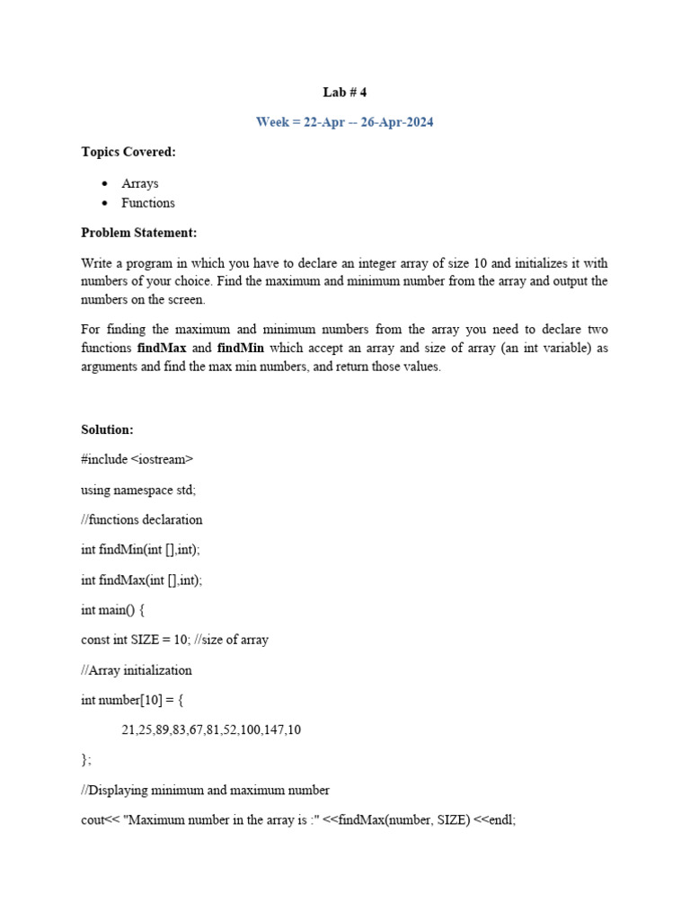 CS201 (P) ProblemStatement | PDF | Integer (Computer Science) | Applied Mathematics