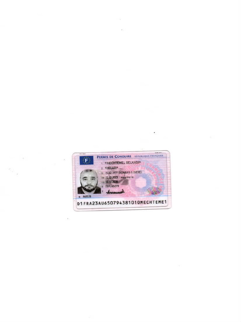 Permis Houari | PDF