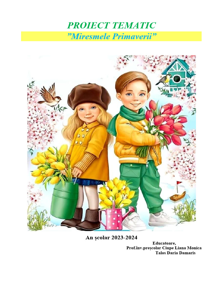 Proiect - Tematic - MIRESMELE PRIMAVERII | PDF