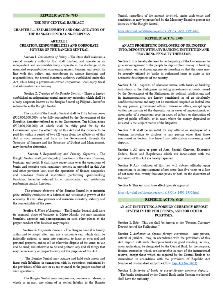 RFBT Topic 5 PDF | PDF | Banks | Deposit Account