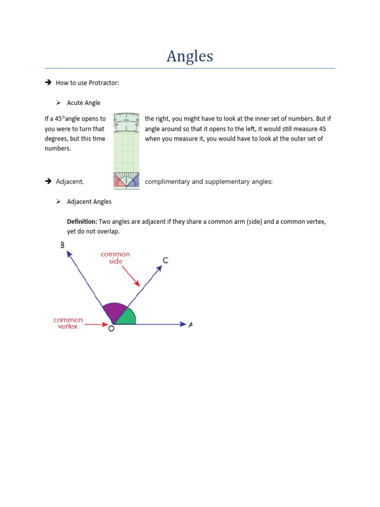 Understanding Angles and Polygons | PDF | Triangle | Polygon