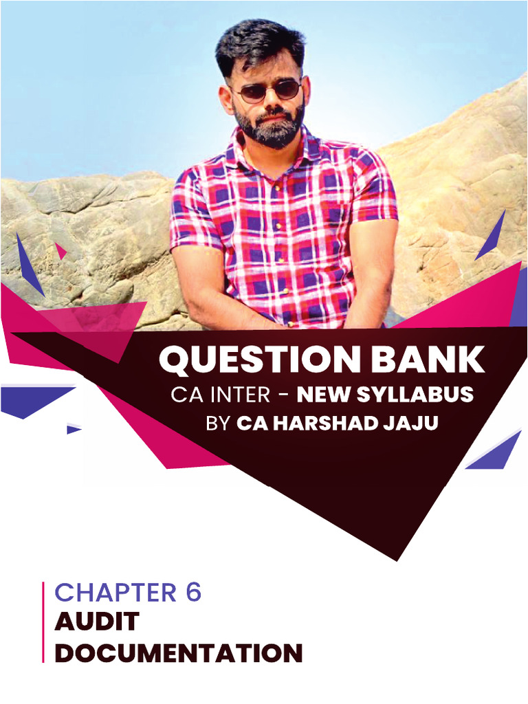 CA Inter (QB) - Chapter 6 | PDF | Audit | Auditor's Report