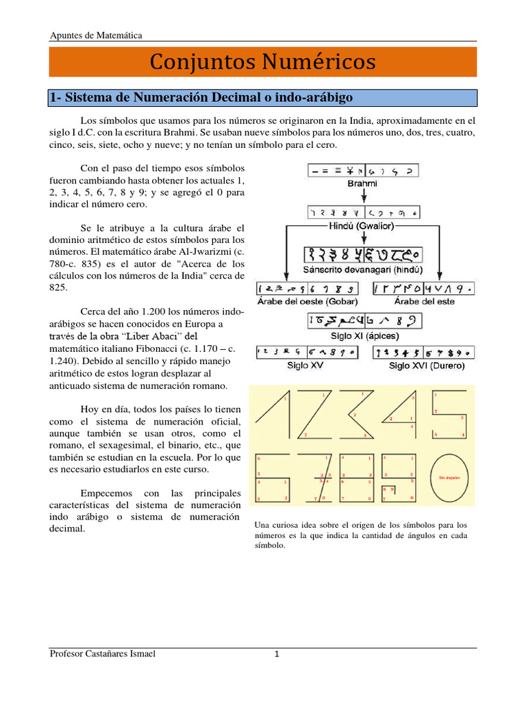Apuntes 1 2023 | PDF | Decimal | Codificaciones