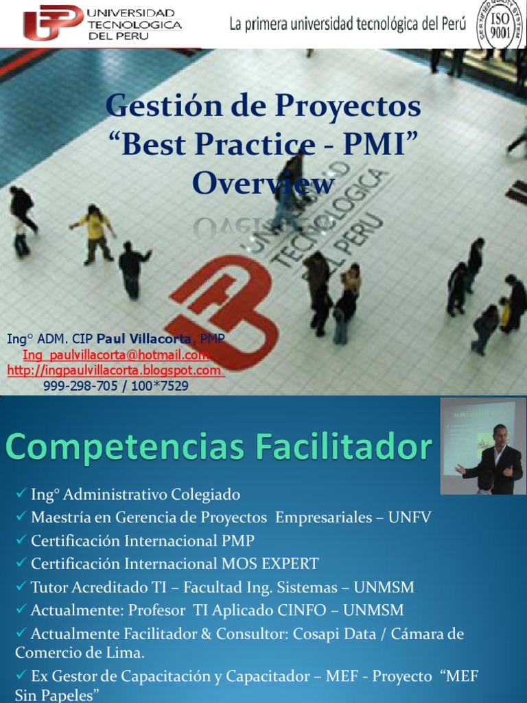 Overview Gestion Proyectos Pmi Pdf Proceso De Desarrollo De