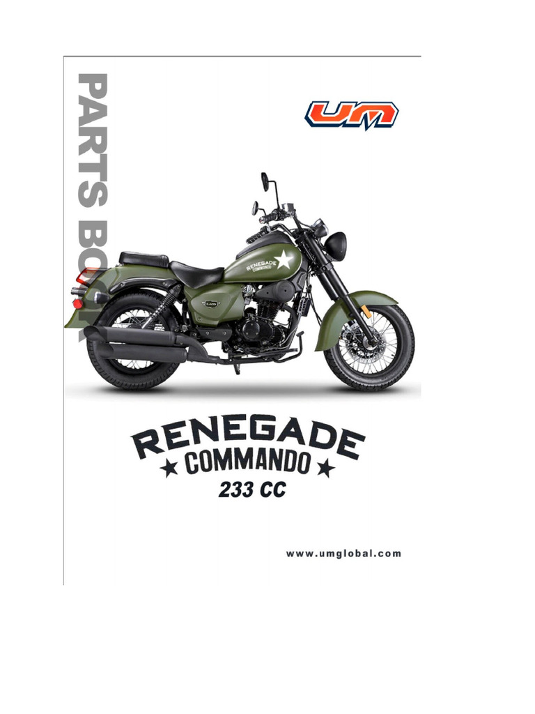 2013 Renegade Comando 230CC 2013-02-25 | PDF | Embrague | Motores