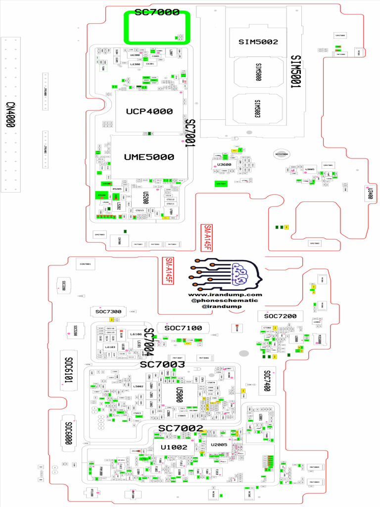 A145F Layout @phoneschematic | PDF