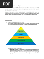 Krathwohl's Affective Domain Taxonomy | PDF | Affect (Psychology) | Learning