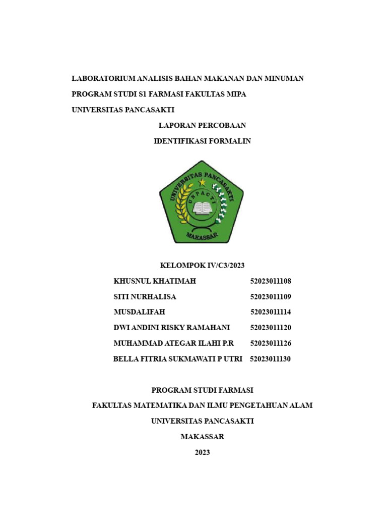 Format Lap Khusnul | PDF