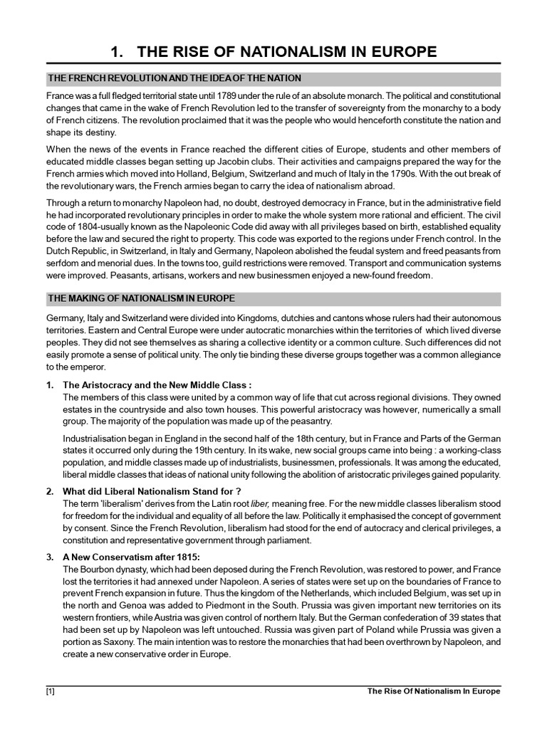 History | PDF | German Empire | Nationalism