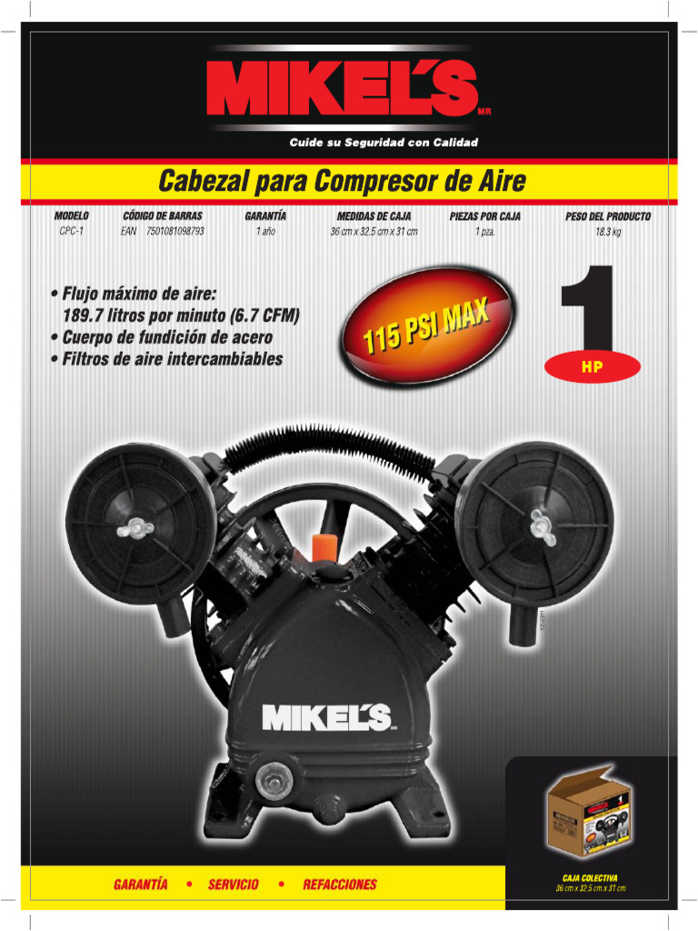 Cpc-1 Ficha Tecnica | PDF