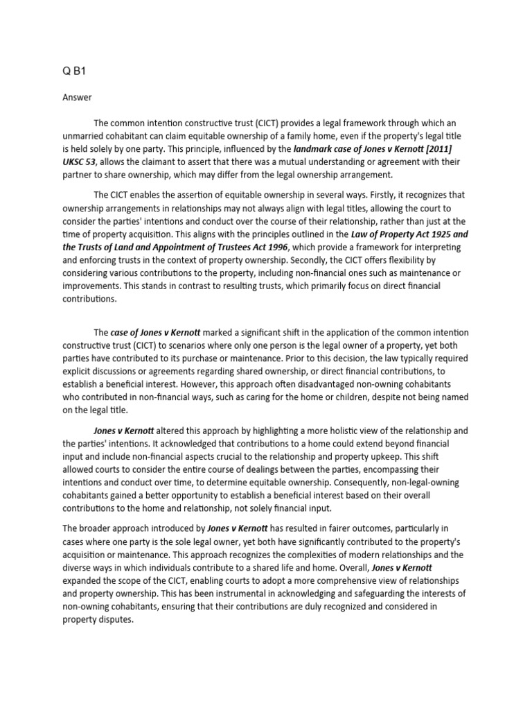 QB 1 | PDF | Risk | Ownership