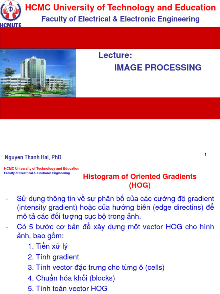 Feature Extraction - HOG | PDF