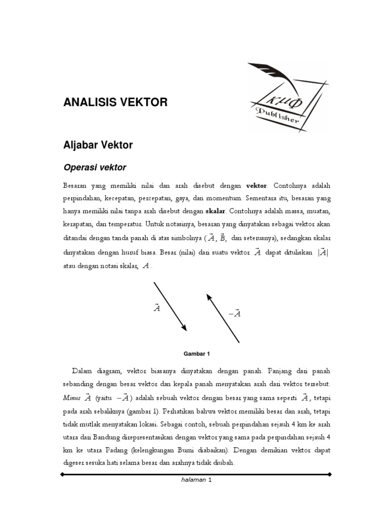 Analisis Vektor | PDF