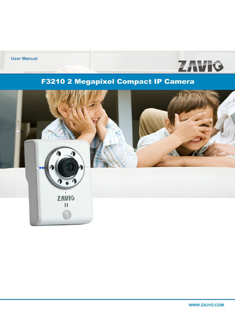 F3210 User Manual - Zavio | PDF | Ip Address | Domain Name System