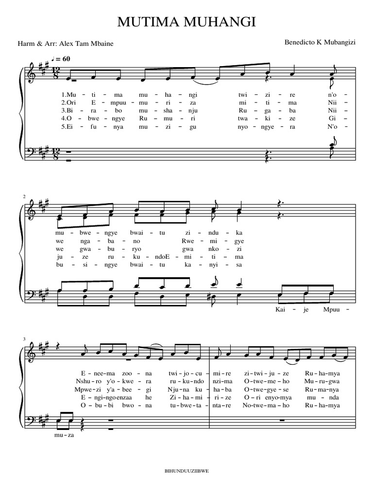 Mutima Muhangi | PDF