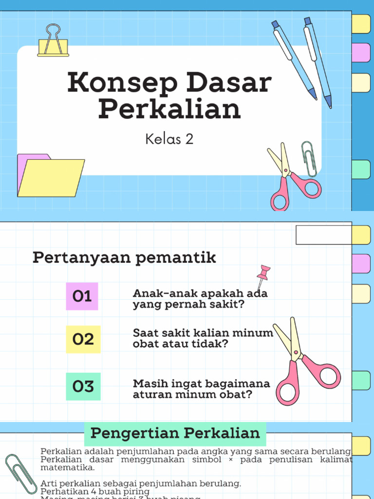 Konsep Dasar Perkalian | PDF