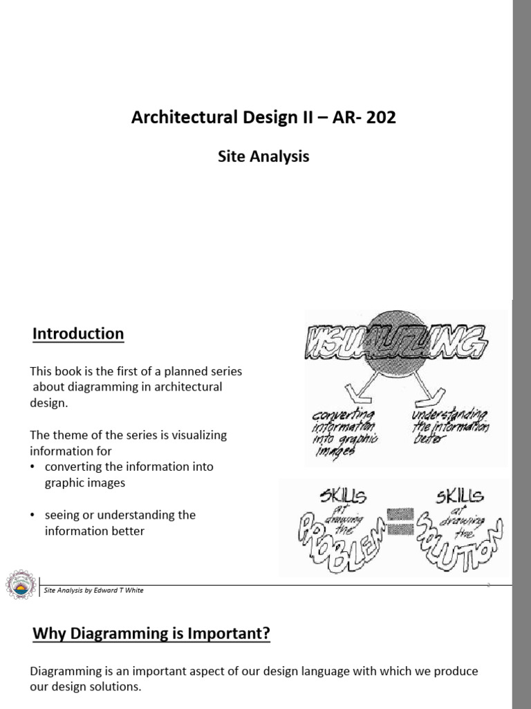 Lec 02 - P2 - Site Analysis - S2024 | PDF | Information