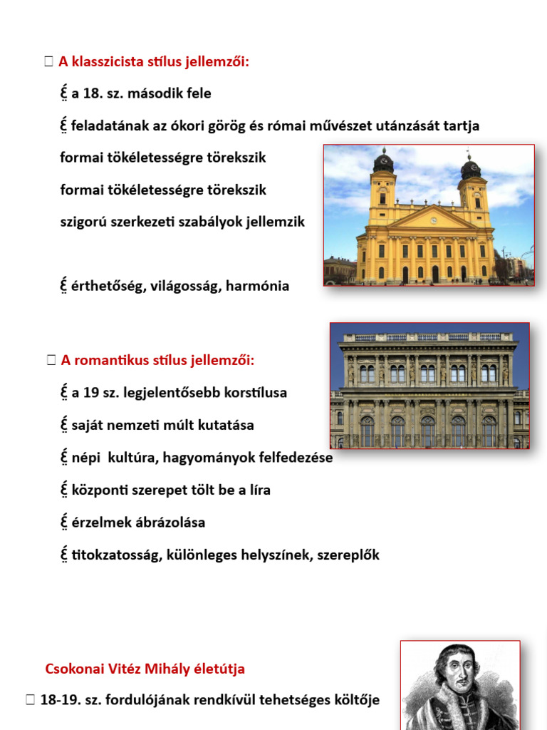 Klasszicizmus Romantika | PDF