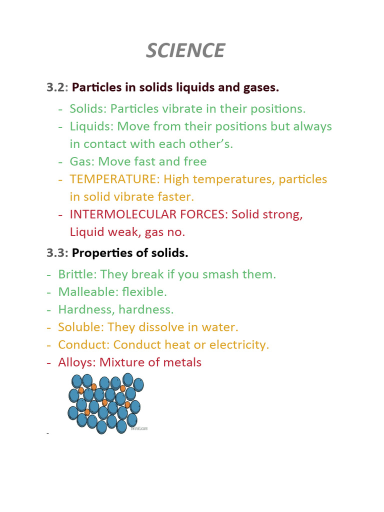 States of Matter: Solids, Liquids, Gases | PDF | Technology & Engineering