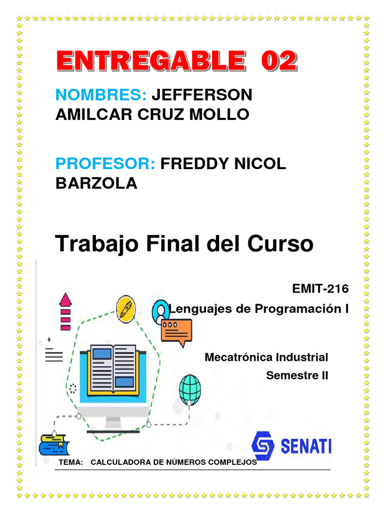 Entregable 02 Lenguaje de Programacion | PDF