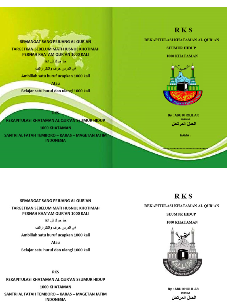 RKS Ustadz Abdur Rohman Rev.3 | PDF