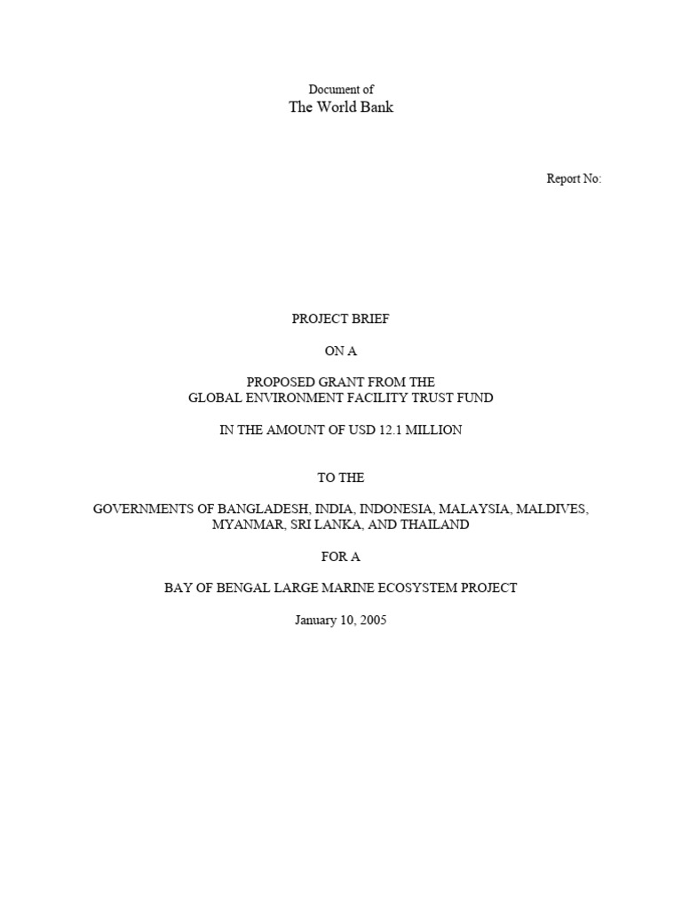 Project Document For WP | PDF | Sustainability | Global Environment ...