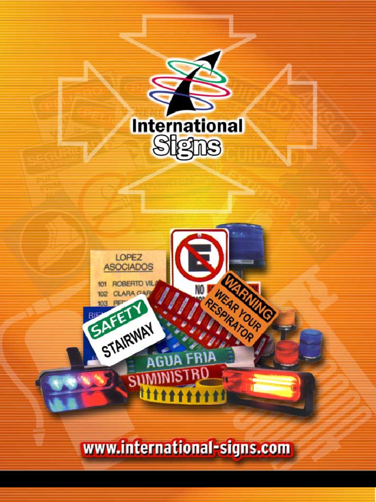 CATALOGO International Signs | PDF