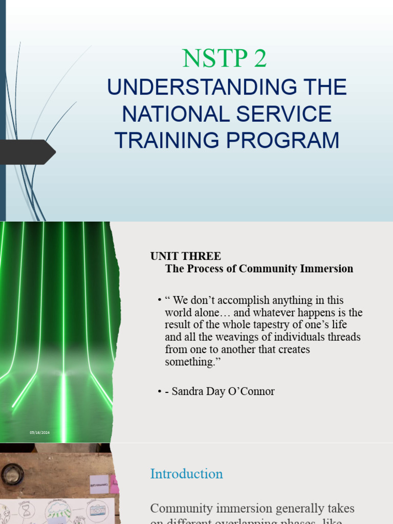 NSTP CWTS 2 Unit 3 1 | PDF | Survey Methodology | Needs Assessment