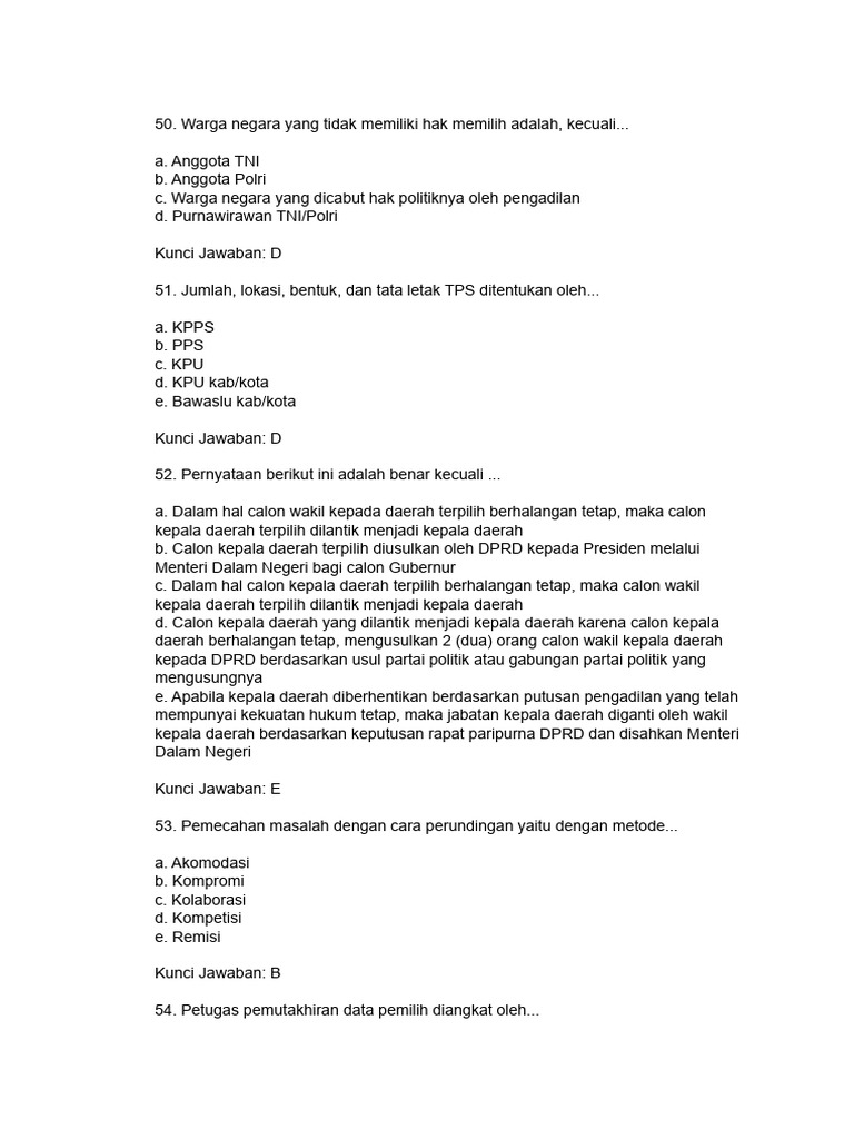 Materi PPS 2024 | PDF | Ilmu Sosial | Hukum