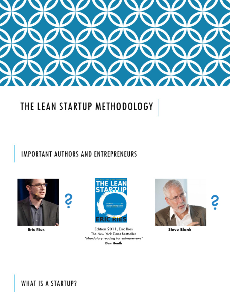 The Lean Startup Methodology | PDF | Lean Startup | Startup Company