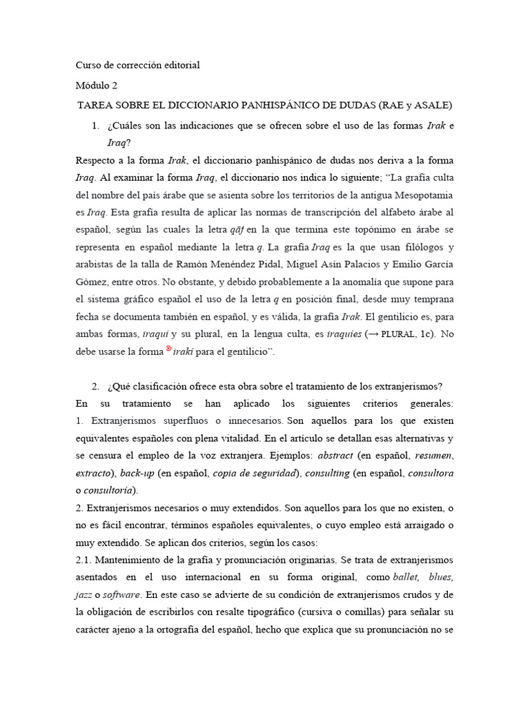 Diccionario Panhispánico: Uso y Normas | PDF | Lengua española | Grupo de defensores
