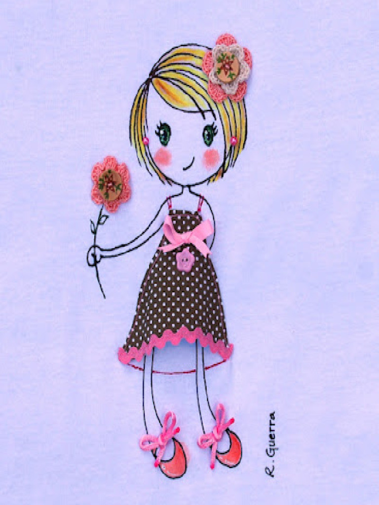 Apliques para Ropa Niñas | PDF