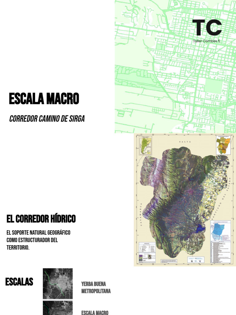 PRESENTACION Escala MACRO | PDF | Paisaje | Ciencias de la Tierra