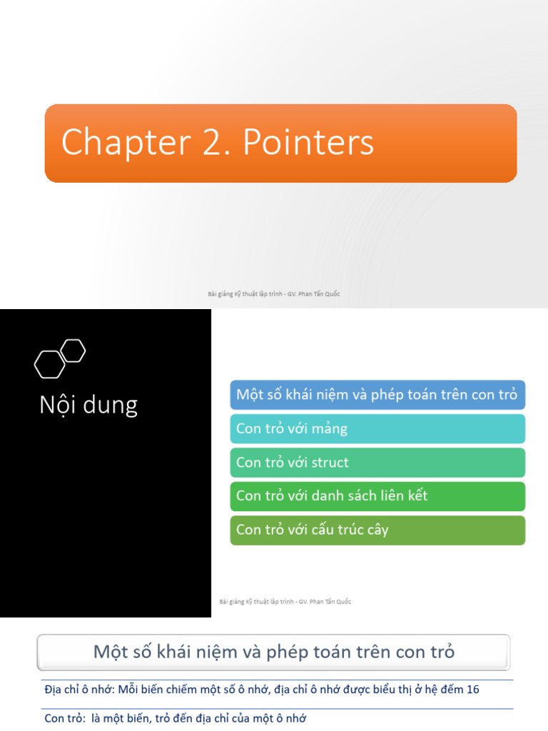 Chapter 2. Pointers | PDF Chapter 2. Pointers | PDF