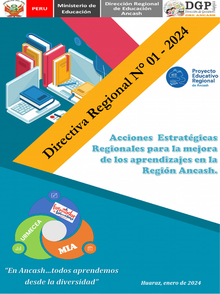 Compendio-Directivas Ancash-2024 | PDF | Enseñando | Maestros