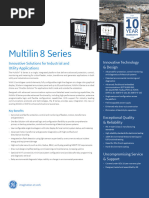 GE Multilin 859 Relay Overview | PDF | Relay | Electricity