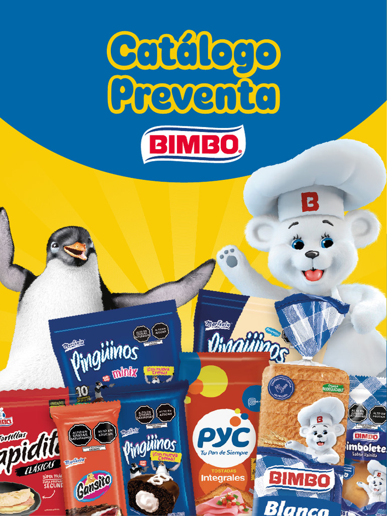 Af Catalogo Preventa Bimbo | Descargar gratis PDF | Alimentos basicos ...