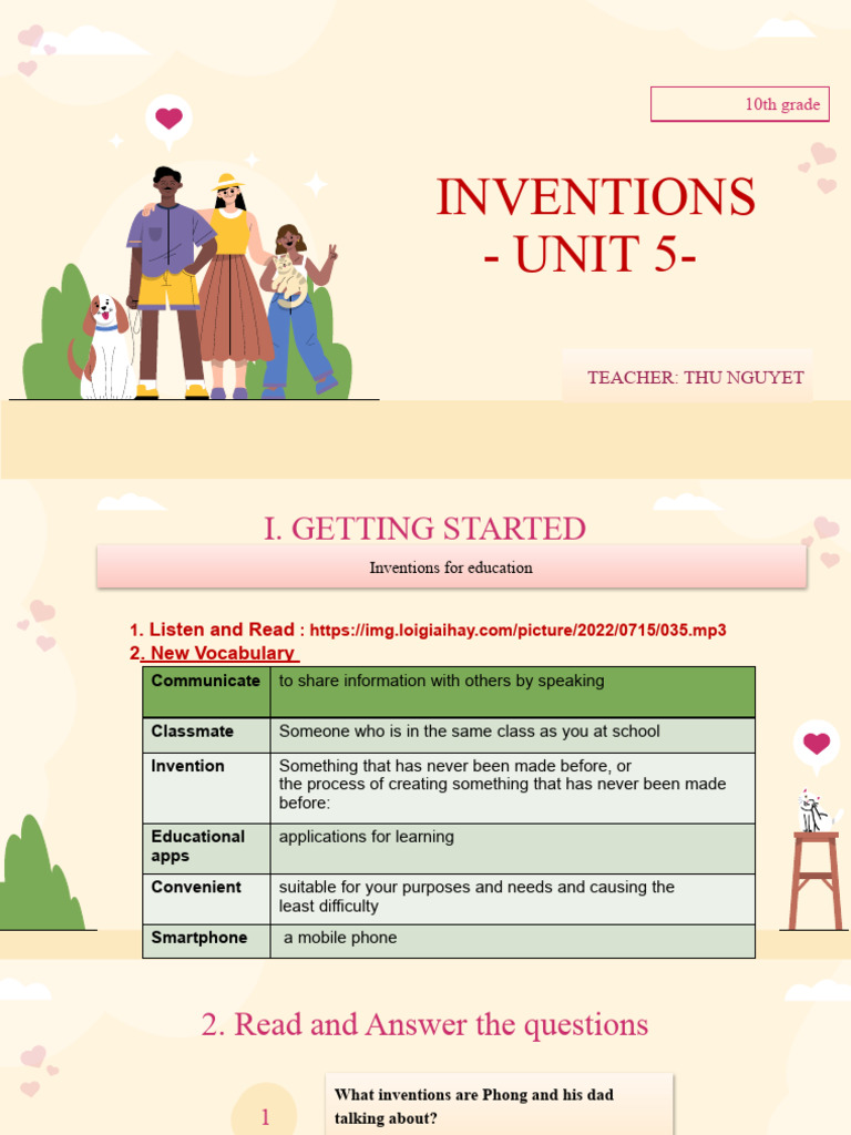 Family and Traditions - History - 1st Grade by Slidesgo | PDF | Planets ...