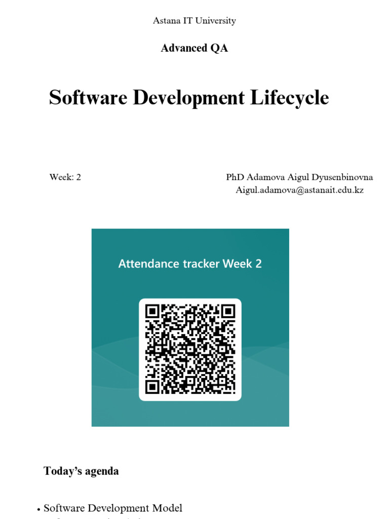 Lecture 2 | PDF | Software Testing | Software Development Process Lecture 2 | PDF | Software Testing | Software Development Process